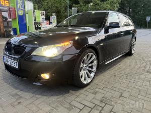 Blue BMW 535 2006 in Riga, with an engine capacity of 3.00 L and mileage of 343 thousand km for 4800 €, photo 4 on AUTOMOTO.COM.LV