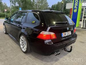 Blue BMW 535 2006 in Riga, with an engine capacity of 3.00 L and mileage of 343 thousand km for 4800 €, photo 5 on AUTOMOTO.COM.LV