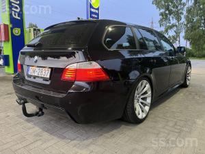 Blue BMW 535 2006 in Riga, with an engine capacity of 3.00 L and mileage of 343 thousand km for 4800 €, photo 6 on AUTOMOTO.COM.LV