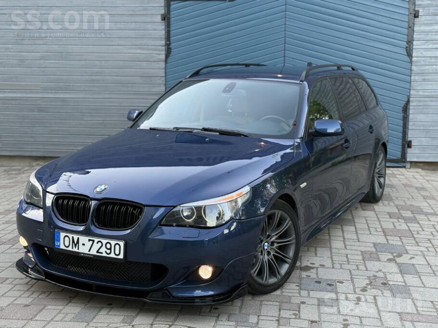Blue BMW 535 2006 in Jelgava, with an engine capacity of 3.00 L and mileage of 332 thousand km for 5290 €, photo 1 on AUTOMOTO.COM.LV