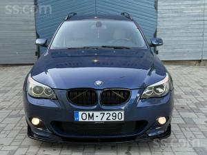 Blue BMW 535 2006 in Jelgava, with an engine capacity of 3.00 L and mileage of 332 thousand km for 5290 €, photo 4 on AUTOMOTO.COM.LV