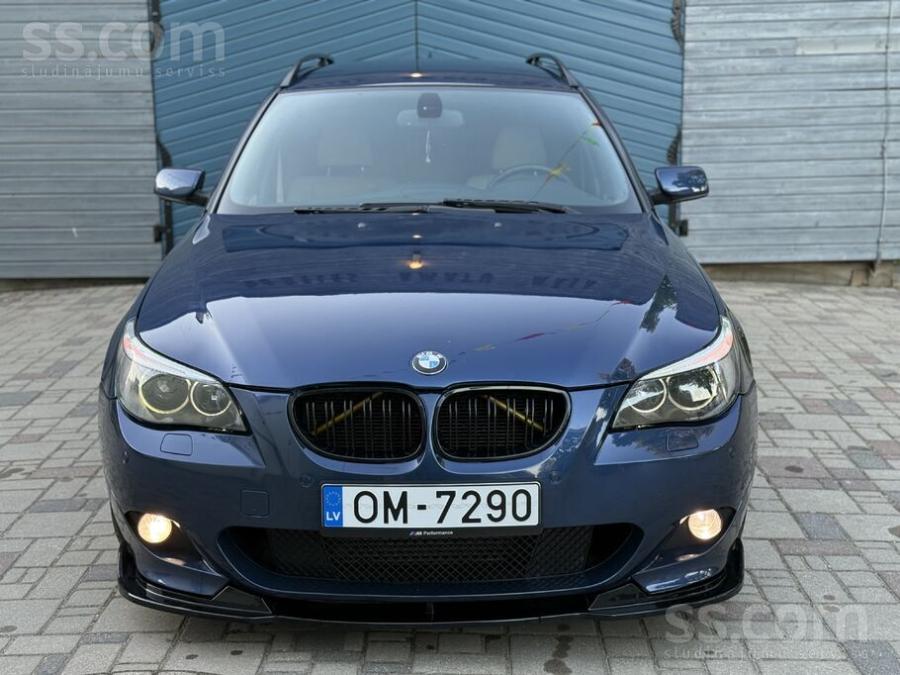 Blue BMW 535 2006 in Jelgava, with an engine capacity of 3.00 L and mileage of 332 thousand km for 5290 €, photo 4 on AUTOMOTO.COM.LV