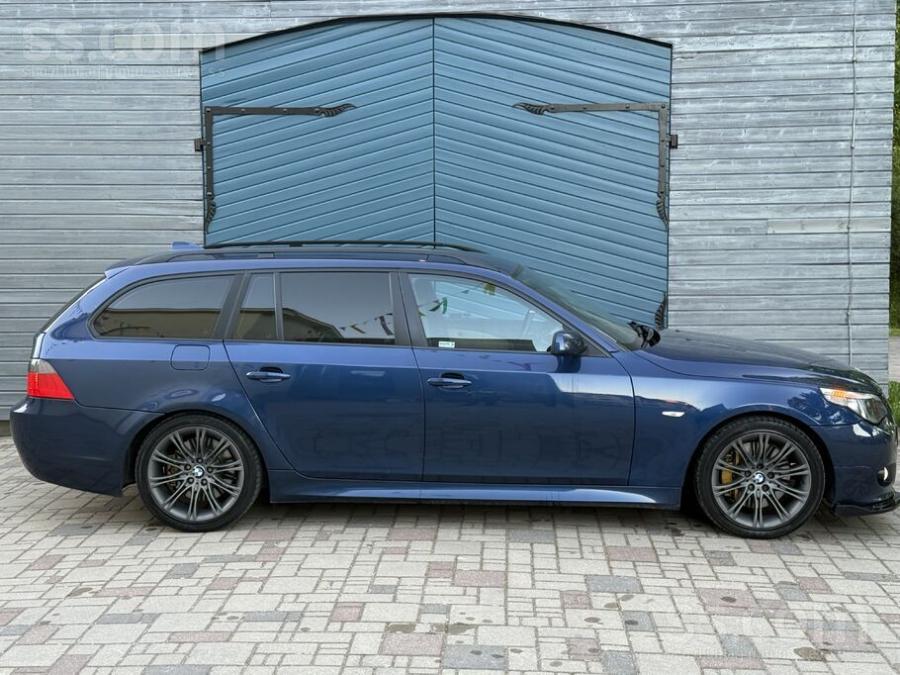 Blue BMW 535 2006 in Jelgava, with an engine capacity of 3.00 L and mileage of 332 thousand km for 5290 €, photo 7 on AUTOMOTO.COM.LV