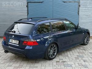 Blue BMW 535 2006 in Jelgava, with an engine capacity of 3.00 L and mileage of 332 thousand km for 5290 €, photo 10 on AUTOMOTO.COM.LV