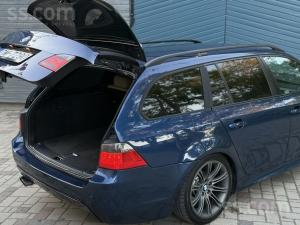 Blue BMW 535 2006 in Jelgava, with an engine capacity of 3.00 L and mileage of 332 thousand km for 5290 €, photo 11 on AUTOMOTO.COM.LV
