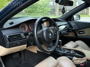 Blue BMW 535 2006 in Jelgava, with an engine capacity of 3.00 L and mileage of 332 thousand km for 5290 €, photo 12 on AUTOMOTO.COM.LV