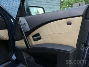 Blue BMW 535 2006 in Jelgava, with an engine capacity of 3.00 L and mileage of 332 thousand km for 5290 €, photo 23 on AUTOMOTO.COM.LV
