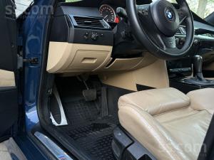 Blue BMW 535 2006 in Jelgava, with an engine capacity of 3.00 L and mileage of 332 thousand km for 5290 €, photo 25 on AUTOMOTO.COM.LV