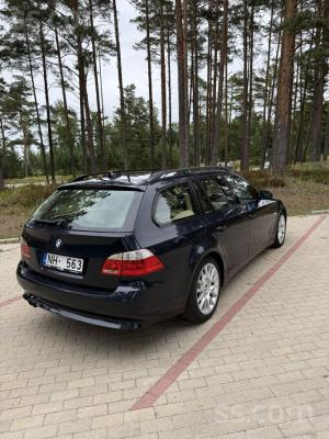 Blue BMW 535 2006 in Talsi, with an engine capacity of 3.00 L and mileage of 450 thousand km for 4500 €, photo  on AUTOMOTO.COM.LV