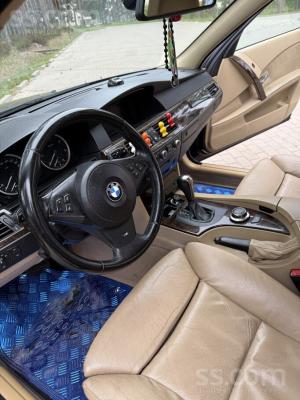 Zils BMW 535 2006 Talsi, ar dzinēja tilpumu 3.00 L un nobraukumu 450 tūkst. km par 4500 €, foto 4 vietnē AUTOMOTO.COM.LV