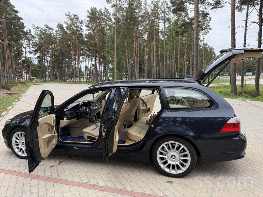 Zils BMW 535 2006 Talsi, ar dzinēja tilpumu 3.00 L un nobraukumu 450 tūkst. km par 4500 €, foto 5 vietnē AUTOMOTO.COM.LV