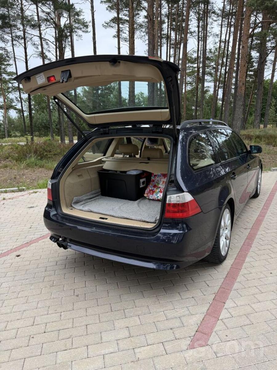 Zils BMW 535 2006 Talsi, ar dzinēja tilpumu 3.00 L un nobraukumu 450 tūkst. km par 4500 €, foto 8 vietnē AUTOMOTO.COM.LV