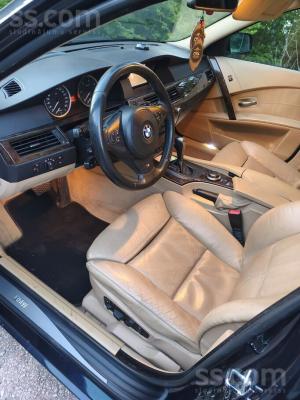 Blue BMW 535 2006 in Talsi, with an engine capacity of 3.00 L and mileage of 450 thousand km for 3950 €, photo 3 on AUTOMOTO.COM.LV
