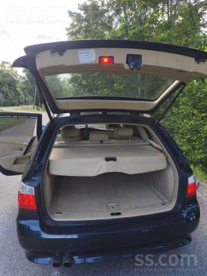 Blue BMW 535 2006 in Talsi, with an engine capacity of 3.00 L and mileage of 450 thousand km for 3950 €, photo 7 on AUTOMOTO.COM.LV