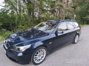 Blue BMW 535 2006 in Talsi, with an engine capacity of 3.00 L and mileage of 450 thousand km for 3950 €, photo 8 on AUTOMOTO.COM.LV