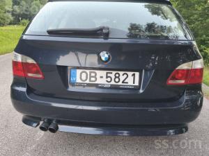 Blue BMW 535 2006 in Talsi, with an engine capacity of 3.00 L and mileage of 450 thousand km for 3950 €, photo 12 on AUTOMOTO.COM.LV