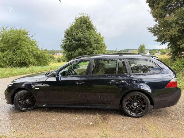 Blue BMW 535 2006 in Alytus, with an engine capacity of 2.99 L and mileage of 450 thousand km for 5200 €, photo 4 on AUTOMOTO.COM.LV