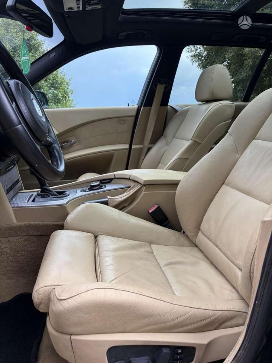 Синий БМВ 535 2006 в Алитус, объемом двигателя 2.99 л и пробегом 450 тыс. км за 5200 €, фото 14 на AUTOMOTO.COM.LV
