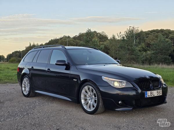 Blue BMW 535 2006 in Taurage, with an engine capacity of 3.00 L and mileage of 354 thousand km for 4500 €, photo 1 on AUTOMOTO.COM.LV