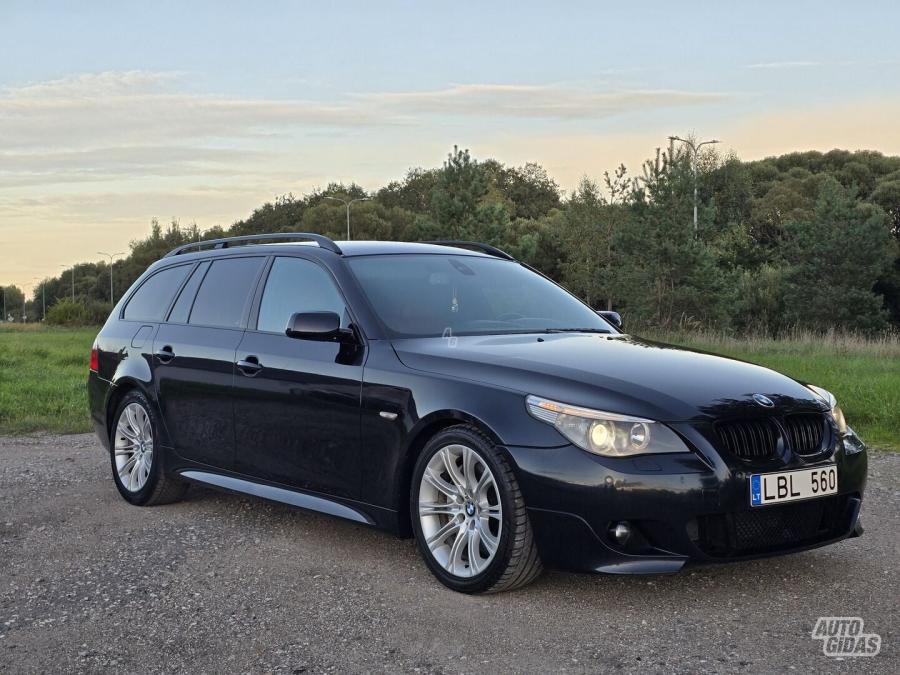 Blue BMW 535 2006 in Taurage, with an engine capacity of 3.00 L and mileage of 354 thousand km for 4500 €, photo 1 on AUTOMOTO.COM.LV