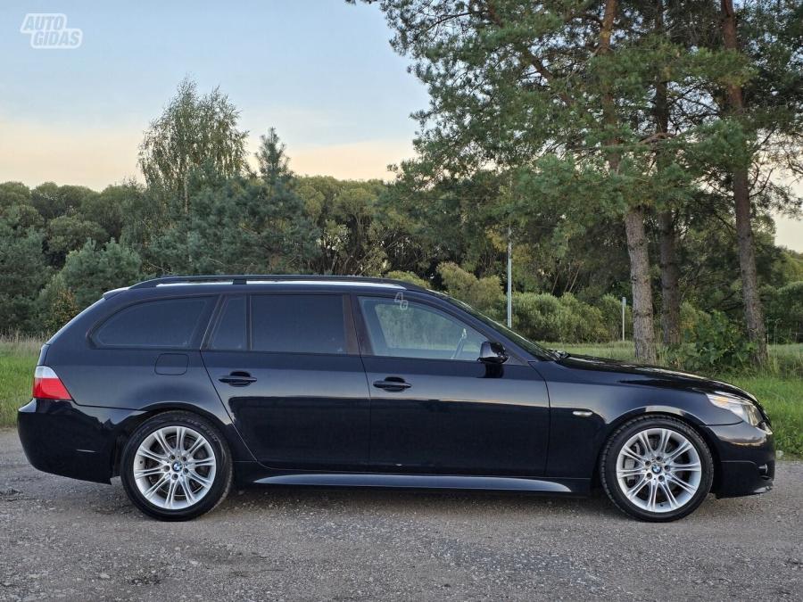 Blue BMW 535 2006 in Taurage, with an engine capacity of 3.00 L and mileage of 354 thousand km for 4500 €, photo 3 on AUTOMOTO.COM.LV