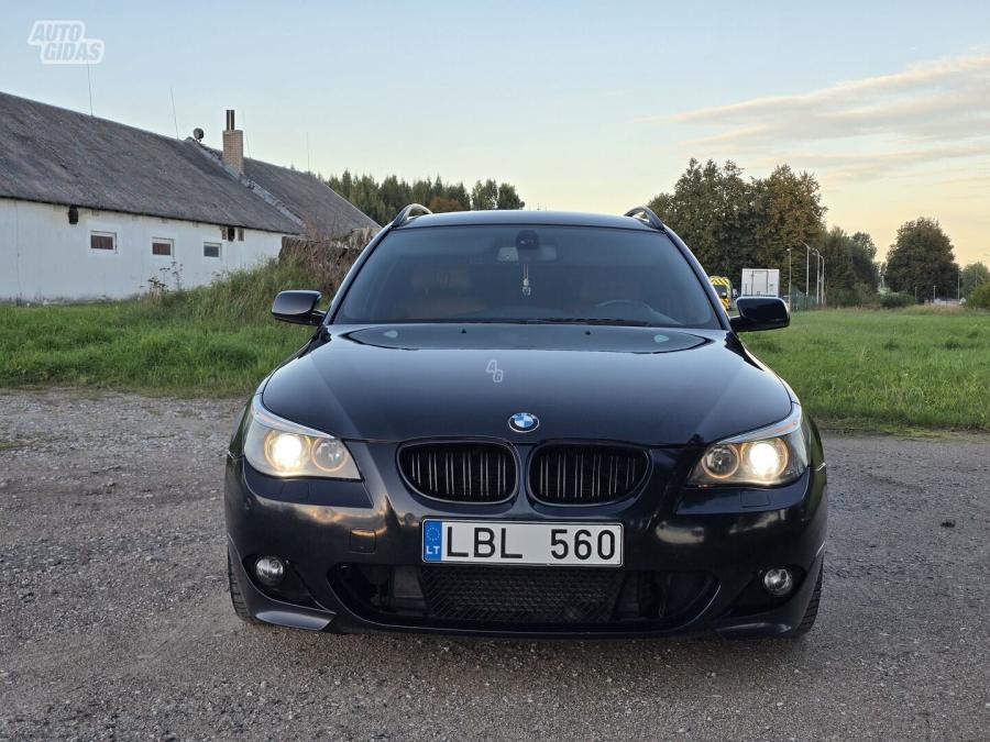 Blue BMW 535 2006 in Taurage, with an engine capacity of 3.00 L and mileage of 354 thousand km for 4500 €, photo 5 on AUTOMOTO.COM.LV