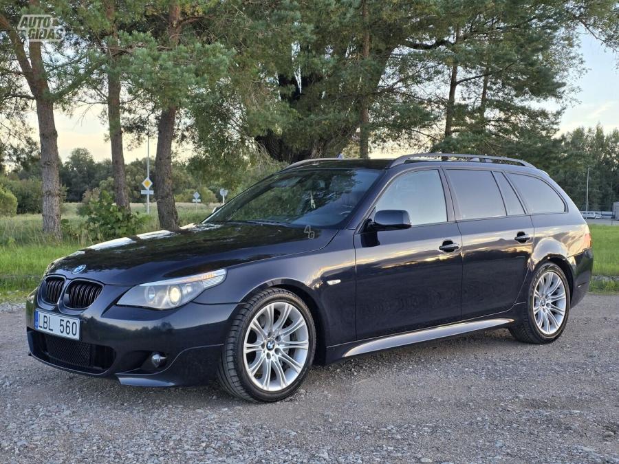 Blue BMW 535 2006 in Taurage, with an engine capacity of 3.00 L and mileage of 354 thousand km for 4500 €, photo 6 on AUTOMOTO.COM.LV
