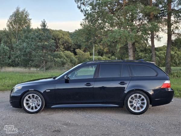 Blue BMW 535 2006 in Taurage, with an engine capacity of 3.00 L and mileage of 354 thousand km for 4500 €, photo 7 on AUTOMOTO.COM.LV