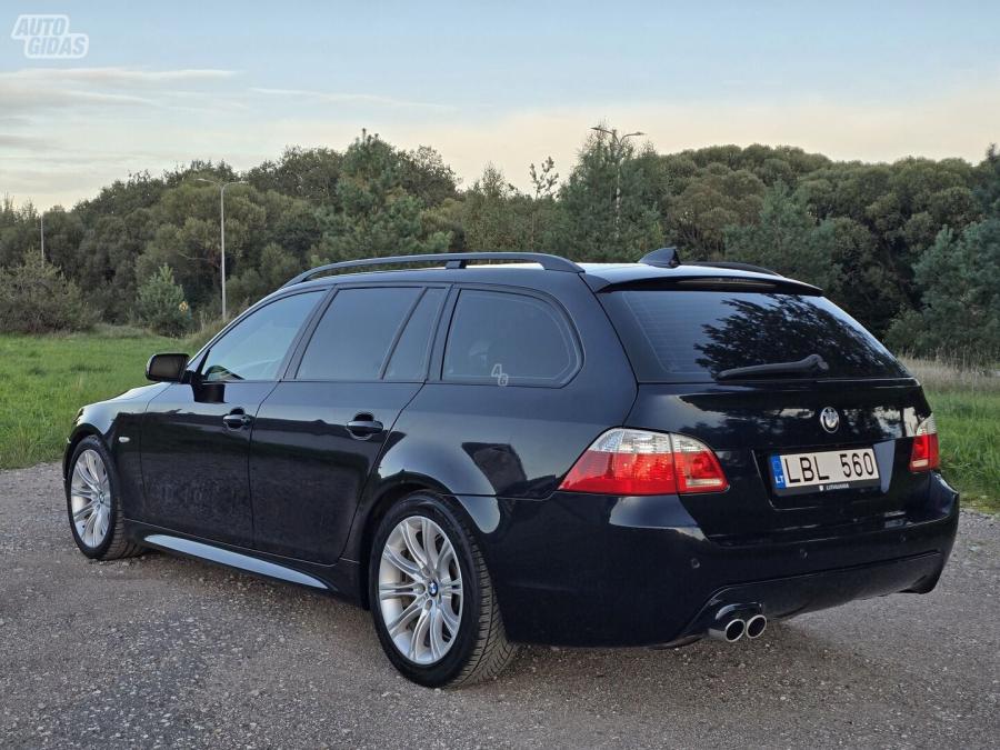 Blue BMW 535 2006 in Taurage, with an engine capacity of 3.00 L and mileage of 354 thousand km for 4500 €, photo 8 on AUTOMOTO.COM.LV