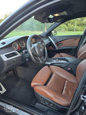 Blue BMW 535 2006 in Taurage, with an engine capacity of 3.00 L and mileage of 354 thousand km for 4500 €, photo 12 on AUTOMOTO.COM.LV