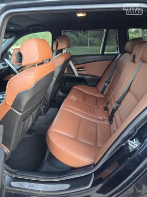 Blue BMW 535 2006 in Taurage, with an engine capacity of 3.00 L and mileage of 354 thousand km for 4500 €, photo 13 on AUTOMOTO.COM.LV