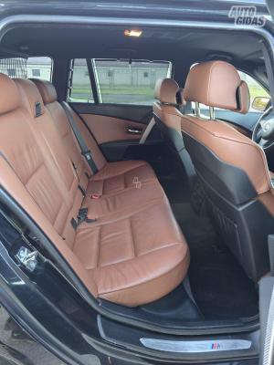 Blue BMW 535 2006 in Taurage, with an engine capacity of 3.00 L and mileage of 354 thousand km for 4500 €, photo 15 on AUTOMOTO.COM.LV