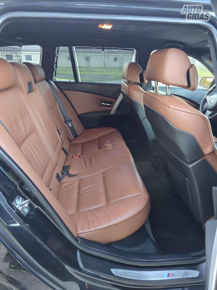 Blue BMW 535 2006 in Taurage, with an engine capacity of 3.00 L and mileage of 354 thousand km for 4500 €, photo 15 on AUTOMOTO.COM.LV