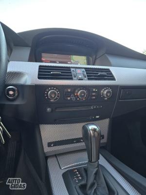 Blue BMW 535 2006 in Taurage, with an engine capacity of 3.00 L and mileage of 354 thousand km for 4500 €, photo 16 on AUTOMOTO.COM.LV