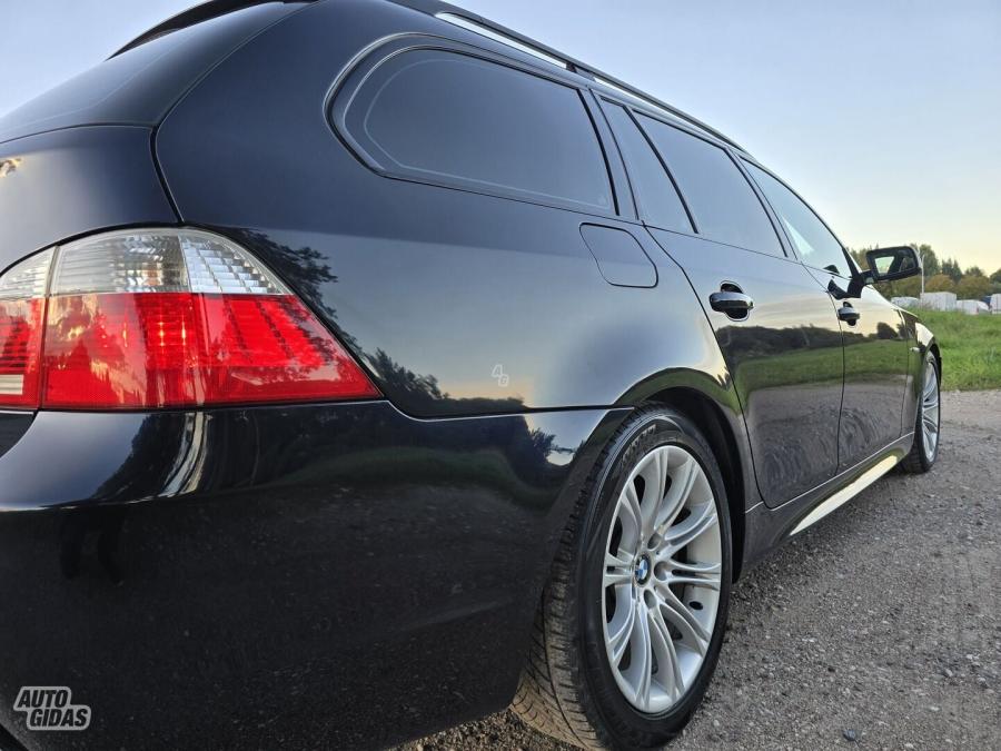 Blue BMW 535 2006 in Taurage, with an engine capacity of 3.00 L and mileage of 354 thousand km for 4500 €, photo 21 on AUTOMOTO.COM.LV