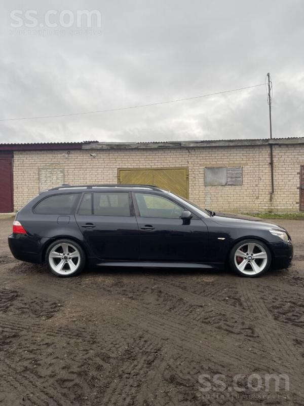 Blue BMW 535 2007 in Saldus, with an engine capacity of 3.00 L and mileage of 290 thousand km for 6550 €, photo 8 on AUTOMOTO.COM.LV