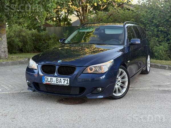 Blue BMW 535 2007 in Jelgava, with an engine capacity of 3.00 L and mileage of 244 thousand km for 5900 €, photo 3 on AUTOMOTO.COM.LV