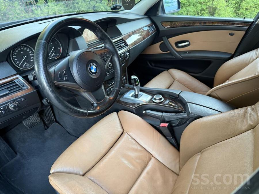 Zils BMW 535 2007 Jelgava, ar dzinēja tilpumu 3.00 L un nobraukumu 244 tūkst. km par 5900 €, foto 11 vietnē AUTOMOTO.COM.LV