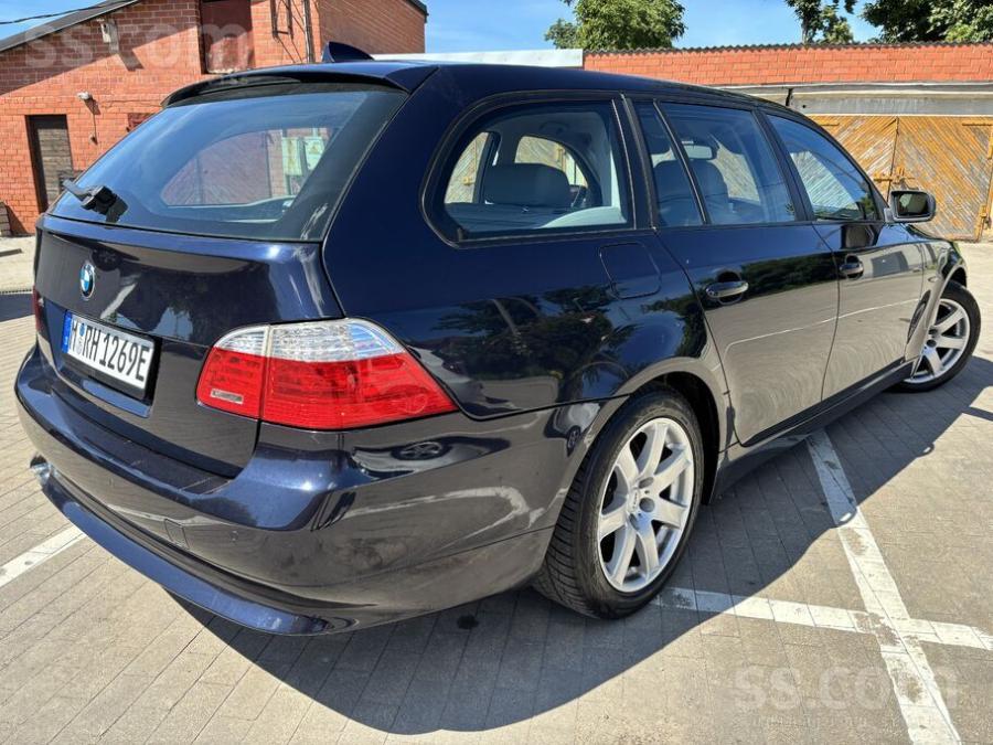 Синий БМВ 535 2007 в Бауска, объемом двигателя 3.00 л и пробегом 402 тыс. км за 4600 €, фото 3 на AUTOMOTO.COM.LV