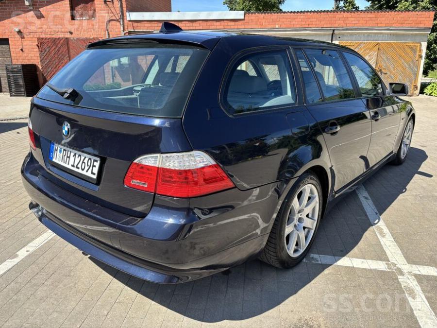 Синий БМВ 535 2007 в Бауска, объемом двигателя 3.00 л и пробегом 402 тыс. км за 4600 €, фото 9 на AUTOMOTO.COM.LV