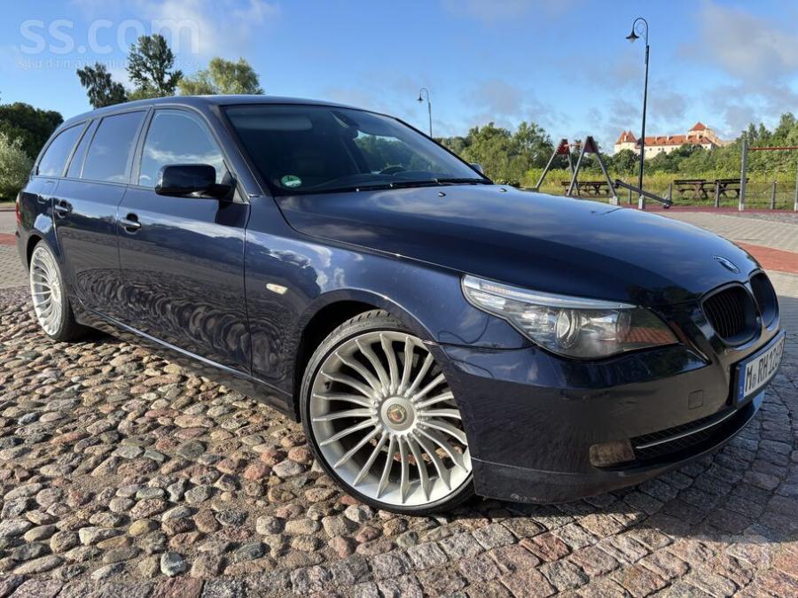 Blue BMW 535 2007 in Bauska, with an engine capacity of 3.00 L and mileage of 0 thousand km for 5500 €, photo 4 on AUTOMOTO.COM.LV