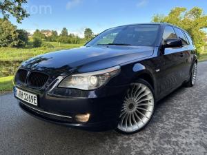 Blue BMW 535 2007 in Bauska, with an engine capacity of 3.00 L and mileage of 0 thousand km for 5500 €, photo 8 on AUTOMOTO.COM.LV
