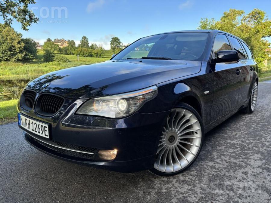 Blue BMW 535 2007 in Bauska, with an engine capacity of 3.00 L and mileage of 0 thousand km for 5500 €, photo 8 on AUTOMOTO.COM.LV