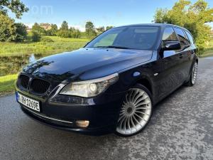 Blue BMW 535 2007 in Bauska, with an engine capacity of 3.00 L and mileage of 0 thousand km for 5500 €, photo 10 on AUTOMOTO.COM.LV