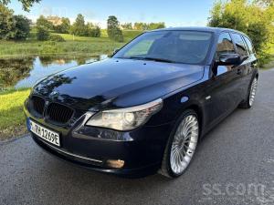 Blue BMW 535 2007 in Bauska, with an engine capacity of 3.00 L and mileage of 0 thousand km for 5500 €, photo 18 on AUTOMOTO.COM.LV