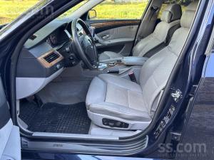 Blue BMW 535 2007 in Bauska, with an engine capacity of 3.00 L and mileage of 0 thousand km for 5500 €, photo 28 on AUTOMOTO.COM.LV