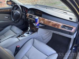 Blue BMW 535 2007 in Bauska, with an engine capacity of 3.00 L and mileage of 0 thousand km for 5500 €, photo 33 on AUTOMOTO.COM.LV