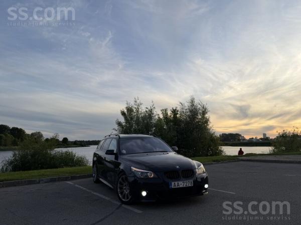 Blue BMW 535 2007 in Riga, with an engine capacity of 3.00 L and mileage of 374 thousand km for 6350 €, photo 2 on AUTOMOTO.COM.LV