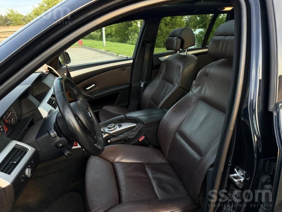Zils BMW 535 2007 Rīga, ar dzinēja tilpumu 3.00 L un nobraukumu 374 tūkst. km par 6350 €, foto 12 vietnē AUTOMOTO.COM.LV