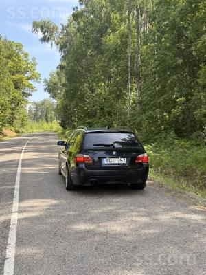 Blue BMW 535 2007 in Riga, with an engine capacity of 3.00 L and mileage of 339 thousand km for 4850 €, photo 3 on AUTOMOTO.COM.LV
